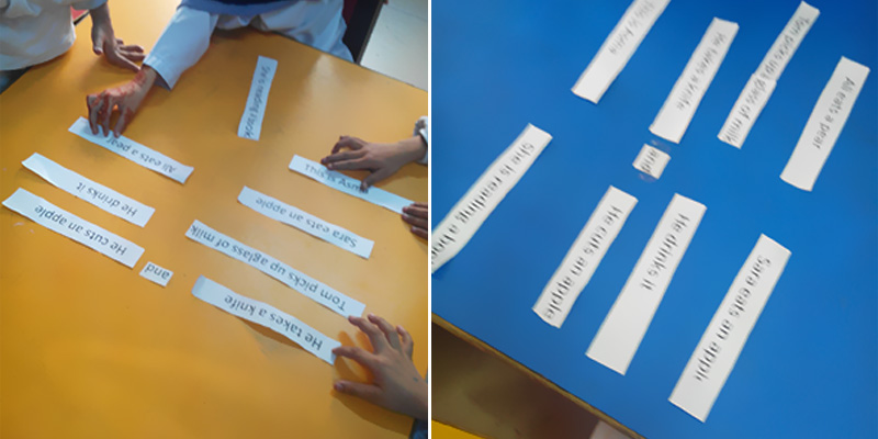 Grade I Activity “Joining word and ” (Conducted by Ms