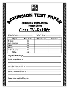 Grade IV_merged | Hira Foundation School